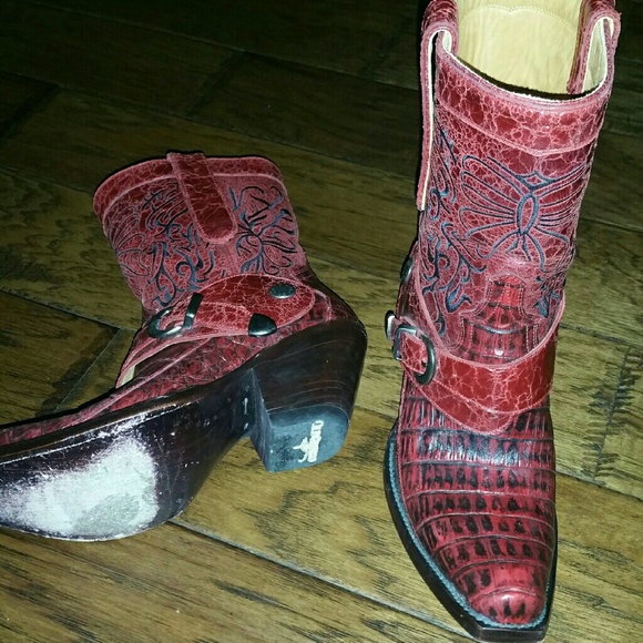 Old Gringo | Shoes | Euc Red Old Gringo Boots | Poshmark